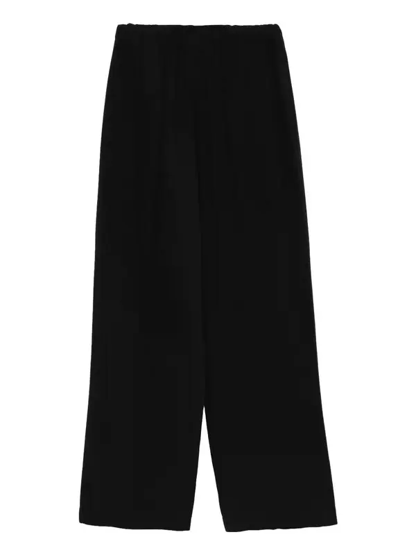 Fabiana Filippi Crepe Trousers - Black