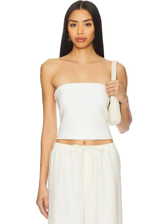 Simkhai Nicole Tube Top - Ivory