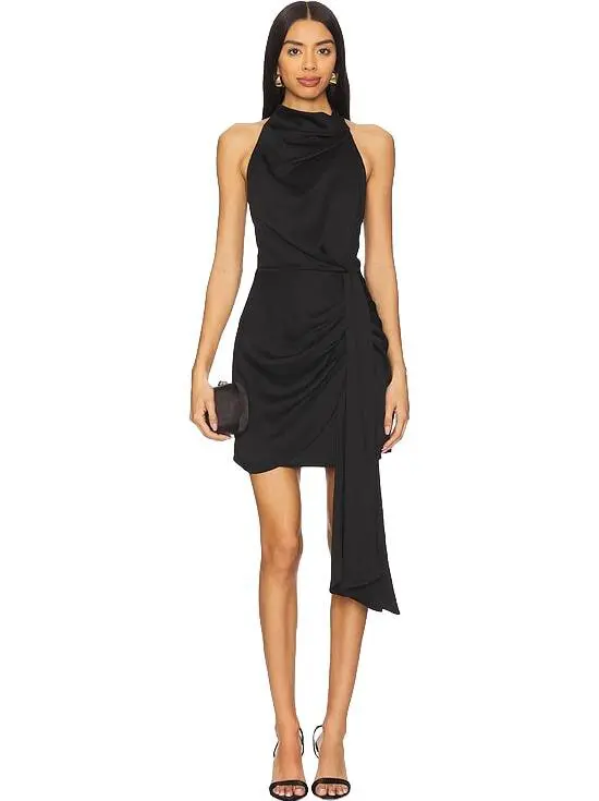 ELLIATT Myra Halterneck Dress - Black