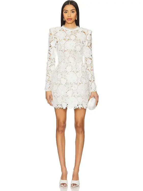 BRONX AND BRONCO Maia Mini Dress - White