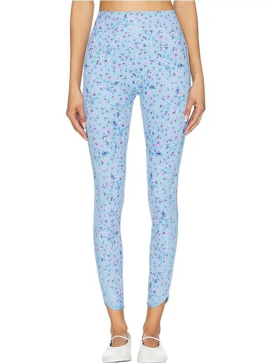 Beach Riot Nella Legging In Baby Blue - Iris Petal