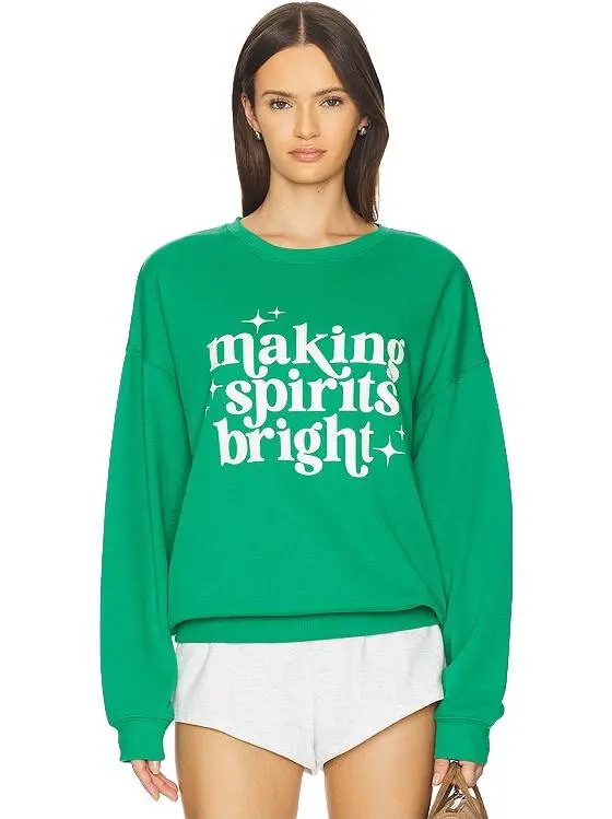Beach Riot Devyn Oversized Sweatshirt - Frosted Fir