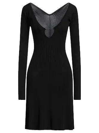 Jacquemus Mini Flared Dress - Black
