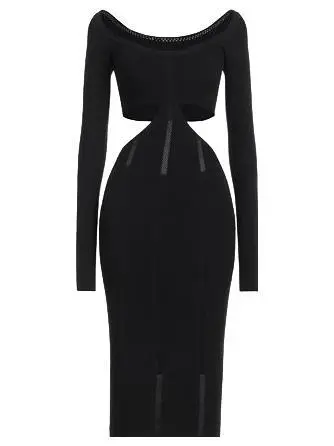 Philosophy Di Lorenzo Serafini Midi Dress - Black