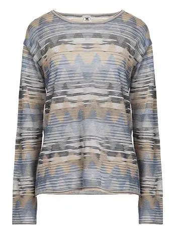 Missoni Multicolor Knit Sweater - Light Blue