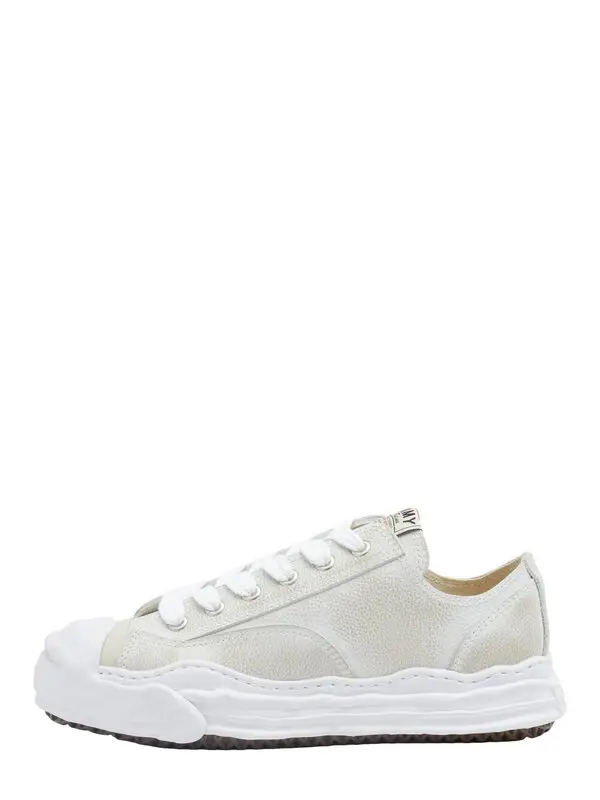 Mihara Yasuhiro Hank Leather Sneakers - White