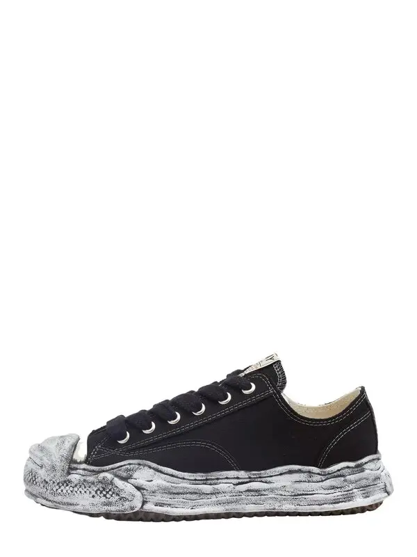 Mihara Yasuhiro Hank Original Sole Canvas Sneakers - Black