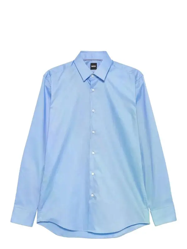 BOSS Cotton Shirt - Blue