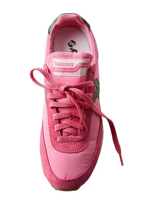 Saucony Trainer 80 Sneakers - Pink/forest