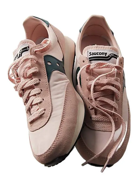 Saucony Trainer 80 Sneakers - Pink/green