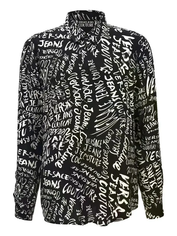 Versace Printed Shirt - Black