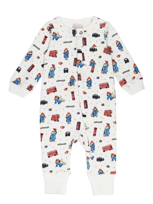 L'OVEDBABY Organic Cotton Zip Romper - London Paddington