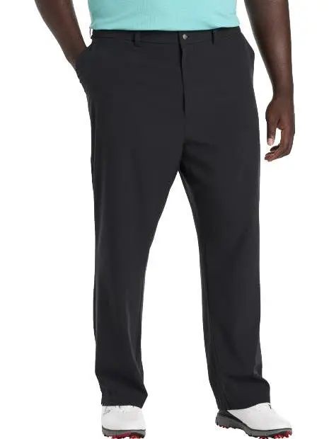 CALLAWAY Big & Tall Flat-front Golf Pants - Caviar