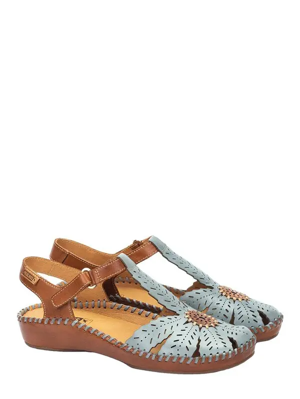 Pikolinos Vallarta T-strap Sandal - Denim