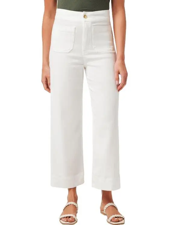 Travis Mathew Everyday Crop Pants - White