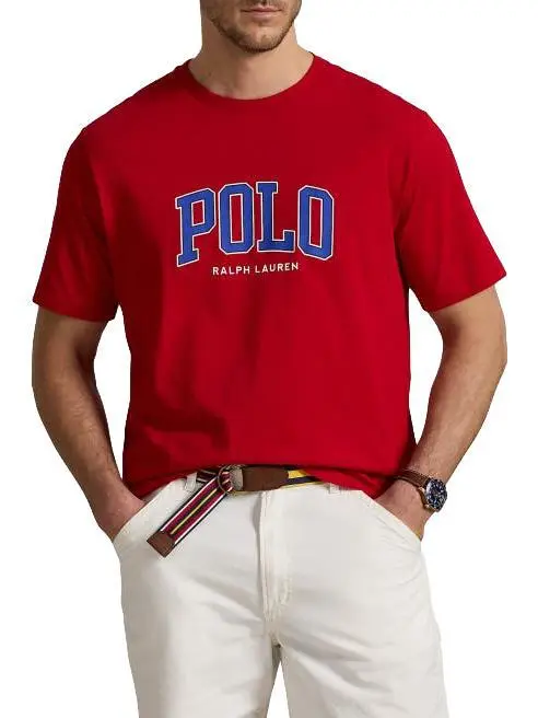 Polo Ralph Lauren Big & Tall Logo Jersey T-shirt - Rl 2000 Red