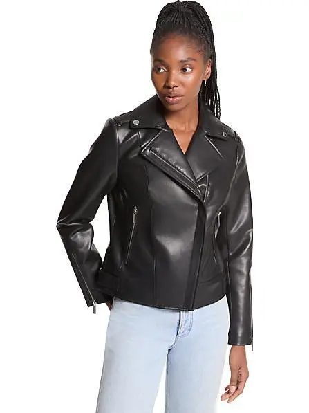 Michael Kors Moto Jacket - Black