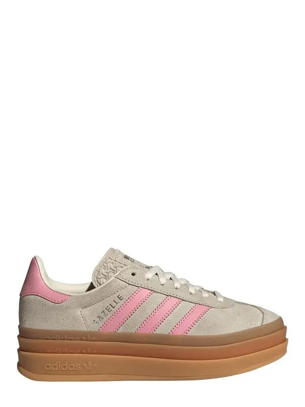 Adidas Gazelle Bold Sneakers - Beige/semi Pink Spark/cream White