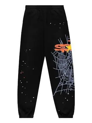 SP5DER Heavy Web Sweatpants - Black