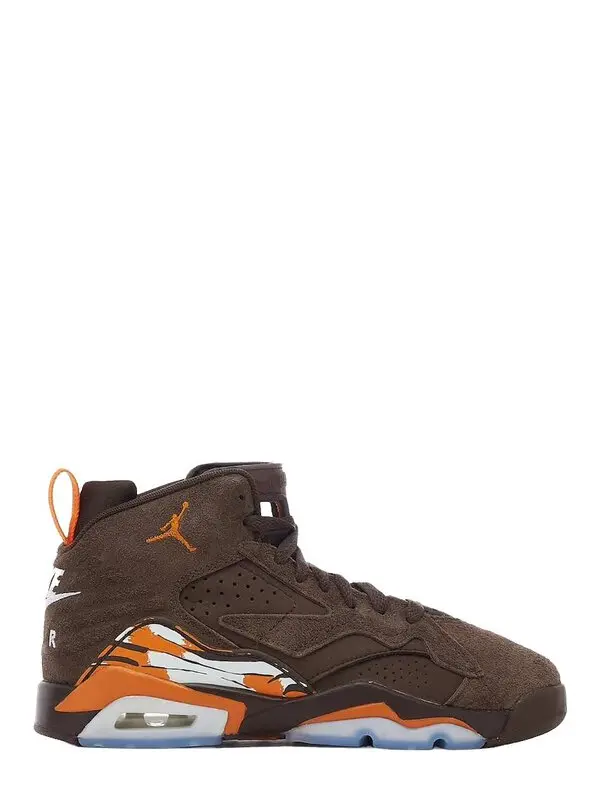 JORDAN Mvp High-top Sneakers - Track Brown/white/magma Orange