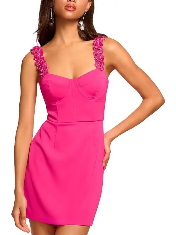 Ramy Brook Ensley Dress - Hot Pink