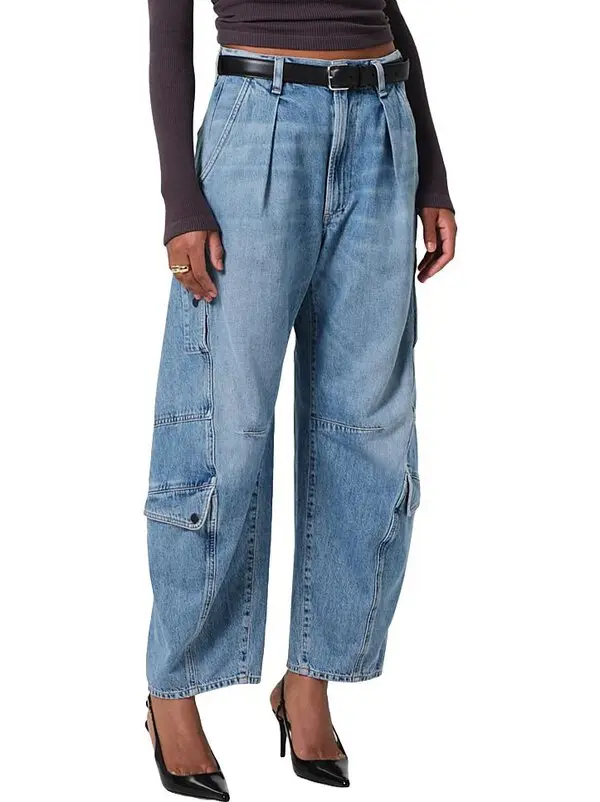 Citizens Of Humanity Flight High Rise Barrel Jeans - Zenith