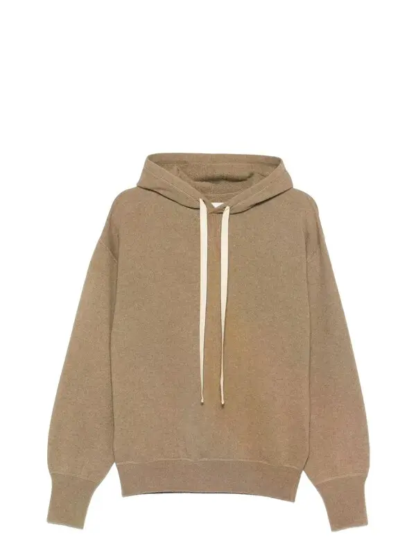 JIL SANDER Cashmere Hoodie - Brown