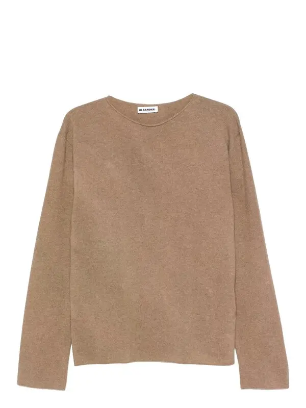 JIL SANDER Cashmere Sweater - Brown