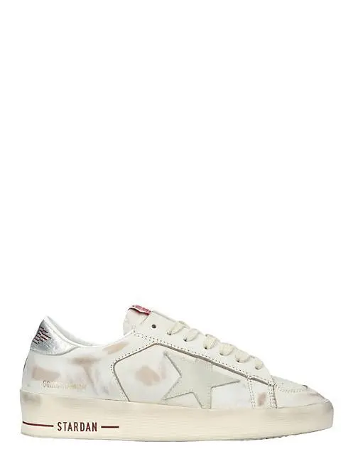 GOLDEN GOOSE Stardan 10273 Leather Low-top Trainers - White/oth
