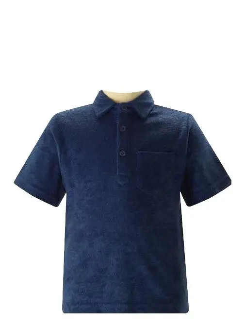 RACHEL RILEY Terry Polo - Navy
