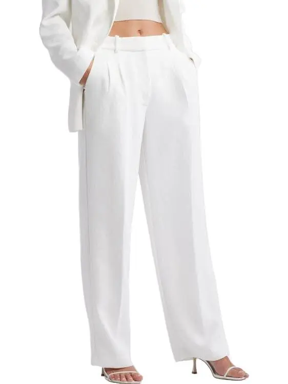 OPEN EDIT The Curator Trousers - Ivory