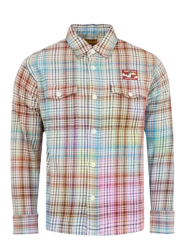 HUMAN MADE Checked Shirt - White
