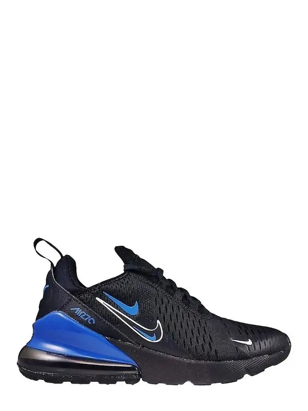Nike Air Max 270 Swoosh Sneakers - Black/dark Marina Blue/white