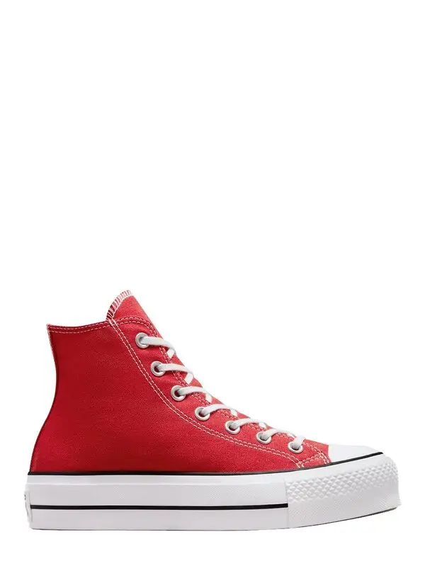 CONVERSE Chuck Taylor All Star Lift Platform High Top Sneakers - Red