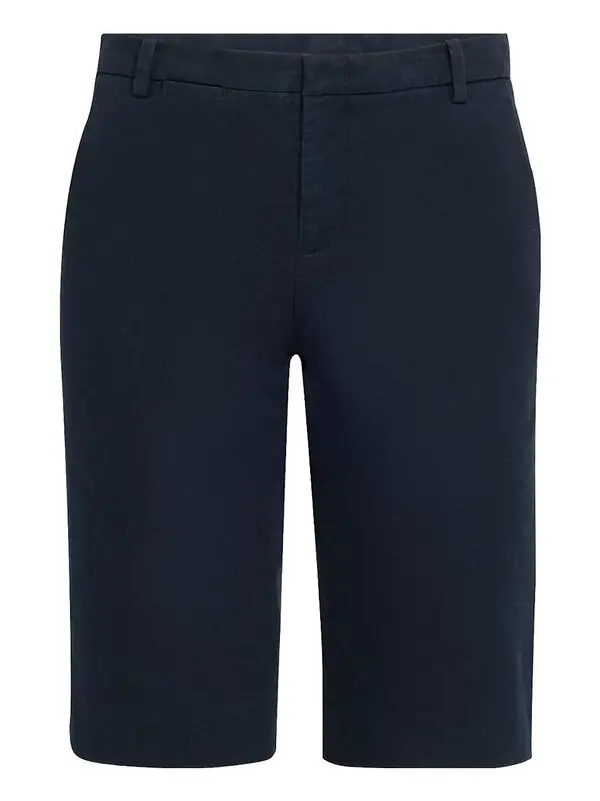 Vince Mid-rise Chino Shorts - Coastal