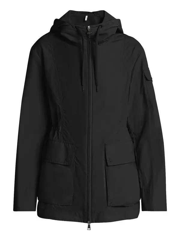 Moncler Leandro Short Hooded Parka - Black