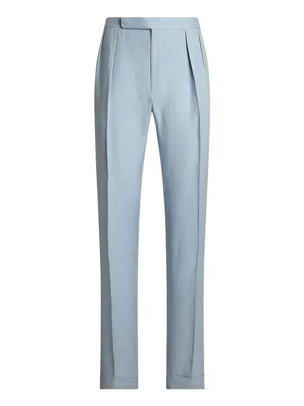 Ralph Lauren Purple Label Gregory Tailored Trousers - Blue