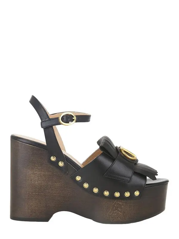 Valentino Garavani Vlogo Signature Clog - Nero