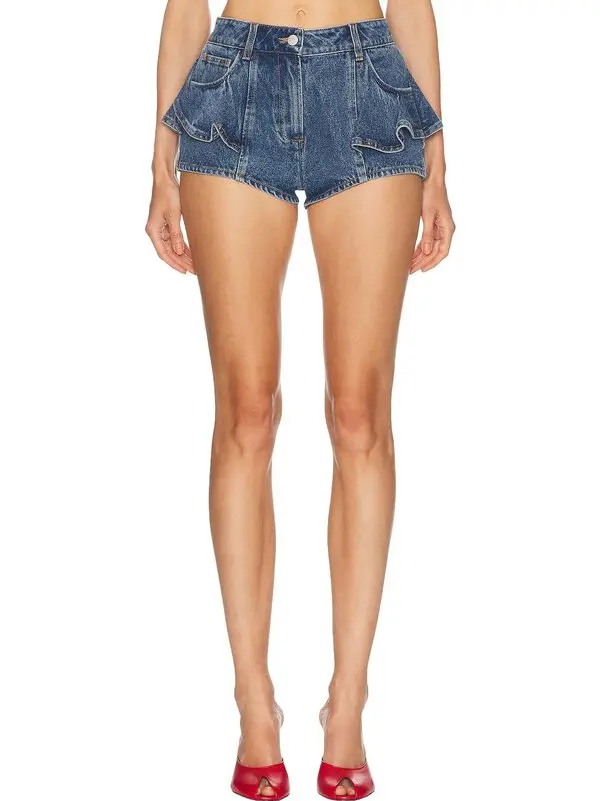 AKNVAS Riley Denim Short - Saxe Blue