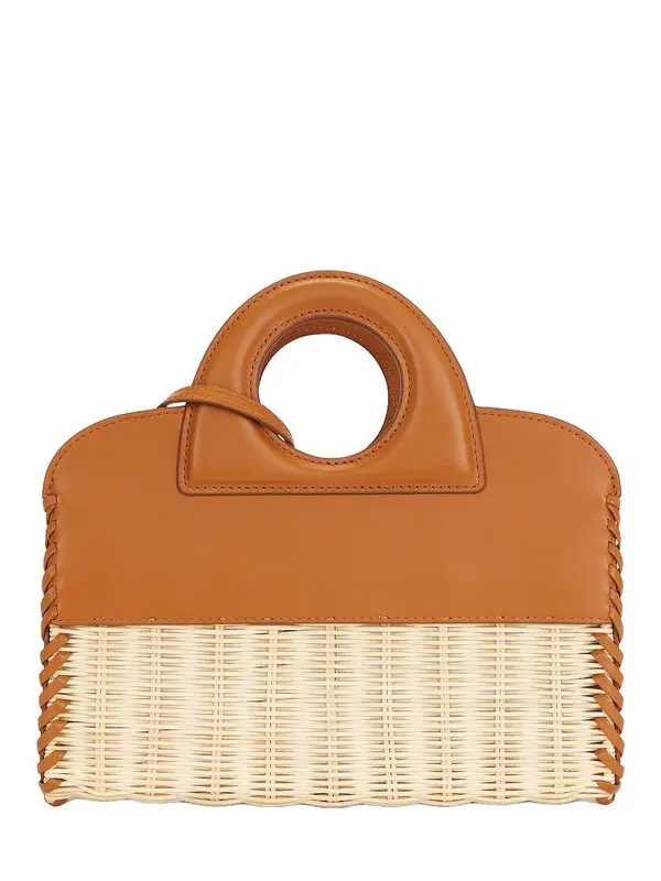 Alexis Bianca Picnic Bag - Saddle