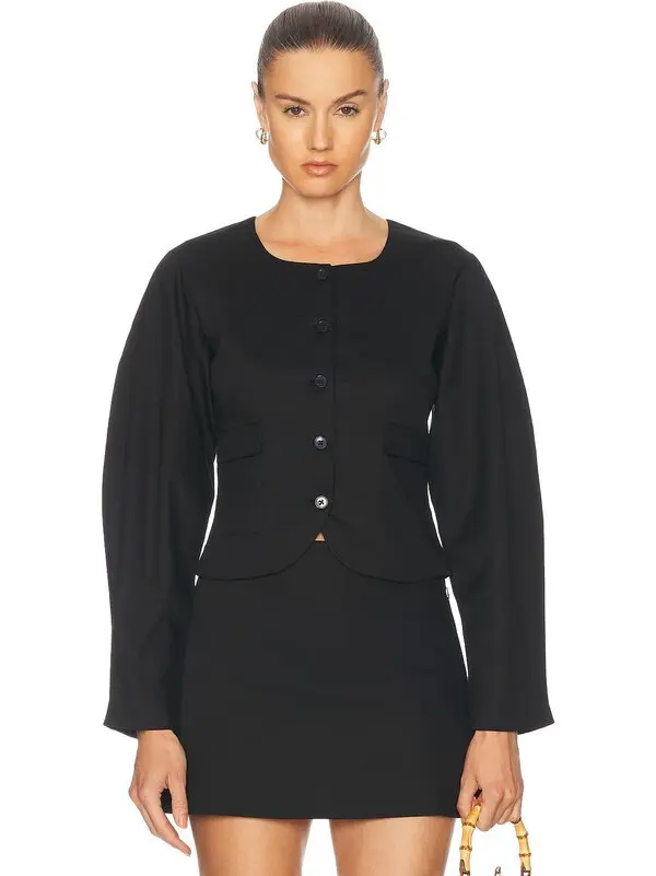 MARLIES GRACE Jackie Top - Black