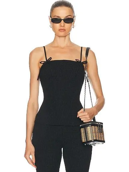 MARLIES GRACE Sisi Top - Black