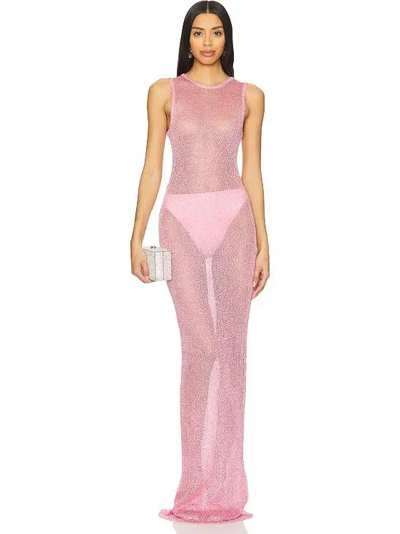 Superdown Alix Maxi Dress - Pink