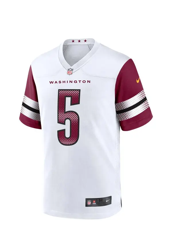 Nike Jayden Daniels Washington Commanders Nfl Game Jersey - White