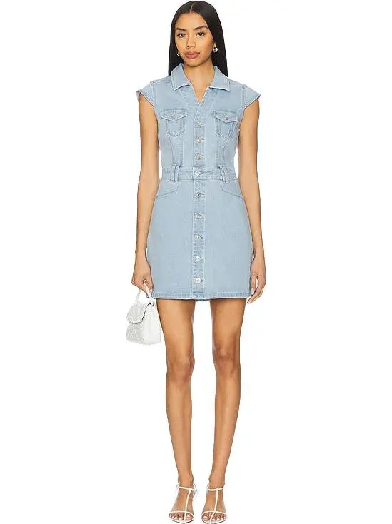 Paige Jaxsyn Denim Shirt Dress - Talya