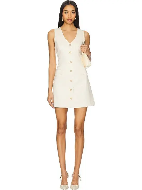 Paige Wells Shirt Dress - Cream