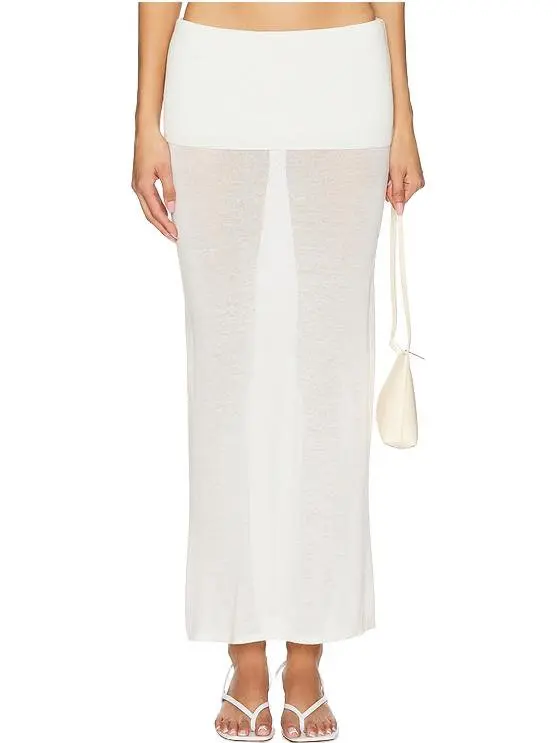 GEEL Danni Skirt - White