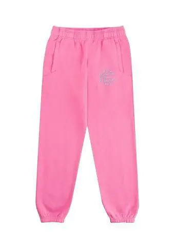 ERIC EMANUEL Ee Sweatpant - Pink/swarovski