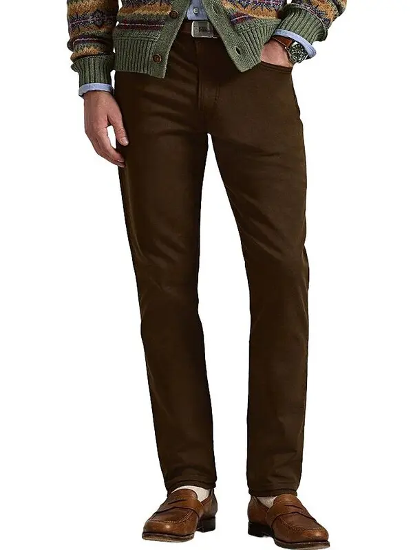 Polo Ralph Lauren Sullivan Slim Fit Stretch Pants - Dark Brown