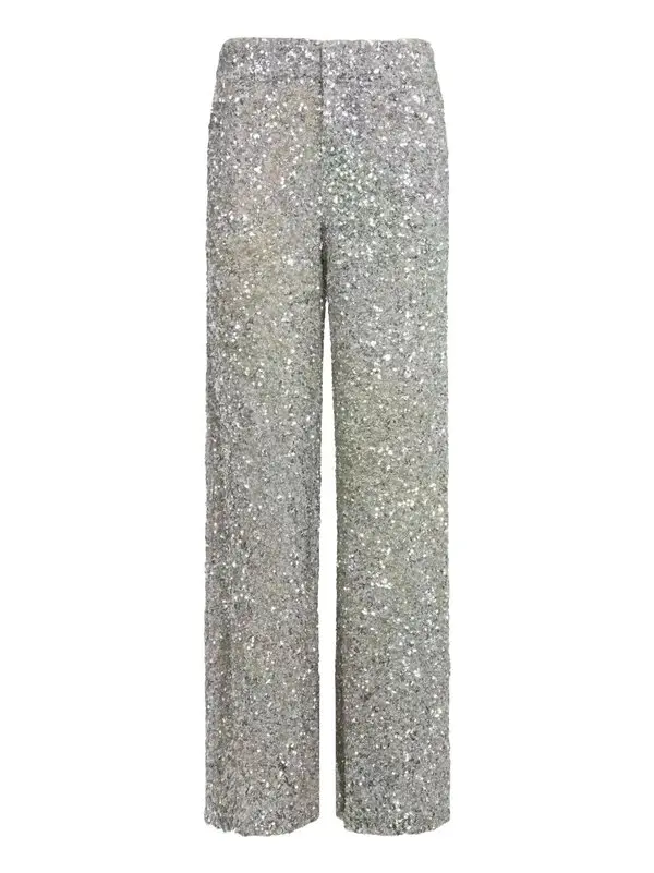 Alice + Olivia Mame Trousers - Silver